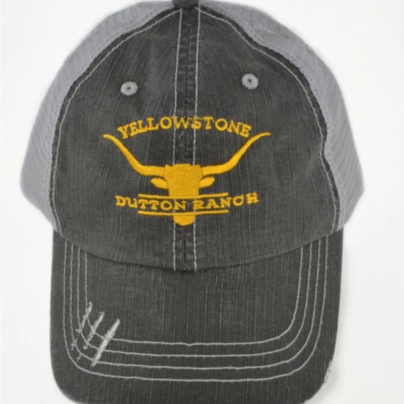 Accessories | Longhorn Yellowstone Dutton Ranch Trucker Hat | Poshmark